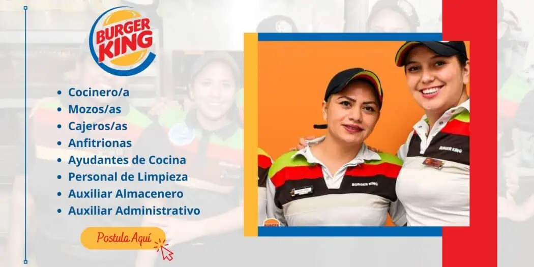 Burger King Oportunidades de Empleo